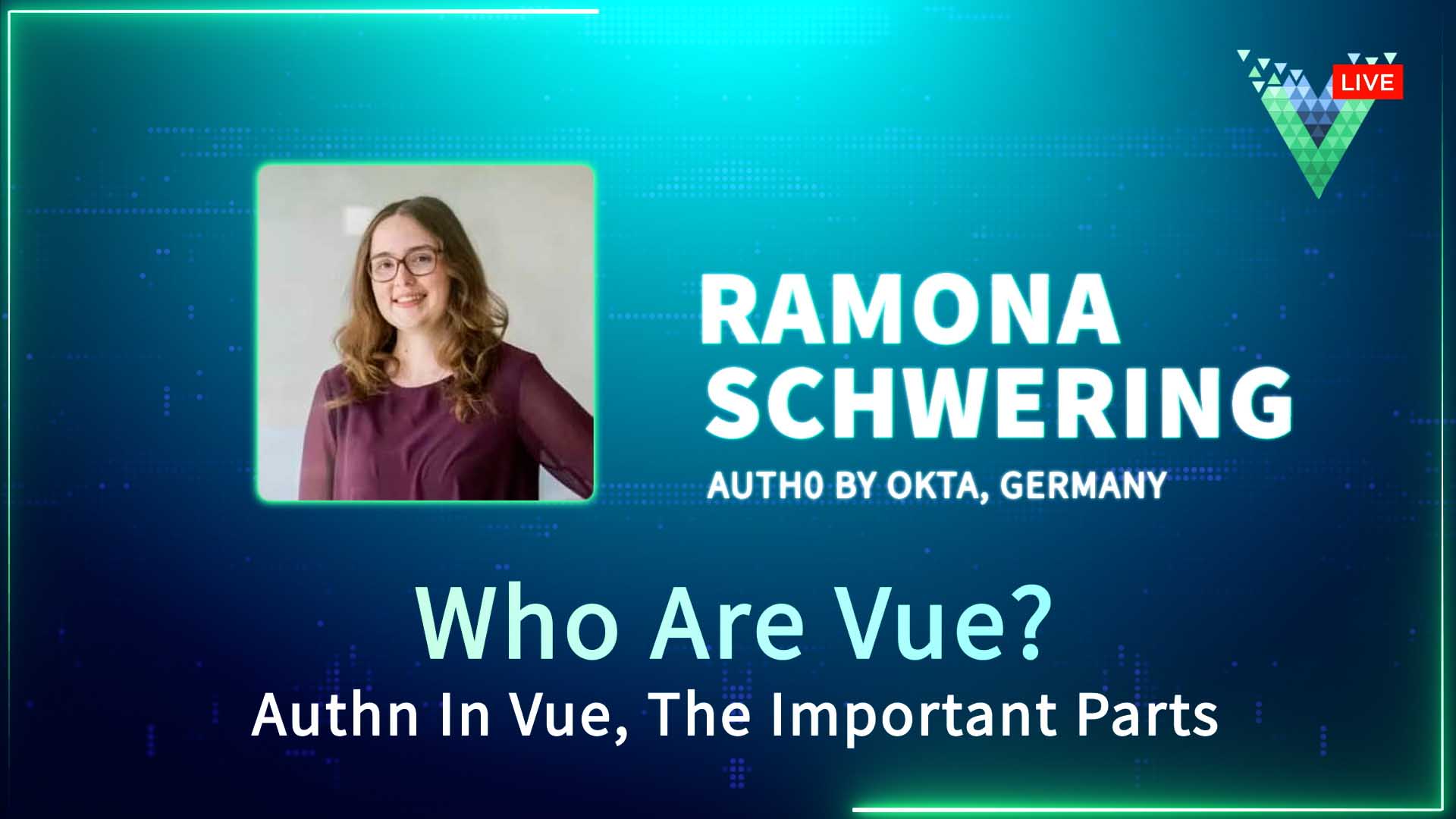 Who Are Vue? Authn In Vue, The Important Parts - Vue.js Live 2024 | Vue ... Who Are Vue? Authn In Vue, The Important Parts - Vue.js Live 2024 | Vue ...